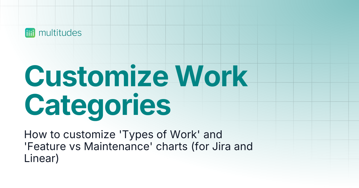 Customize Work Categories | Multitudes Help Center